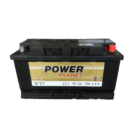 Power Planet N°17 12V 95Ah 750CCA